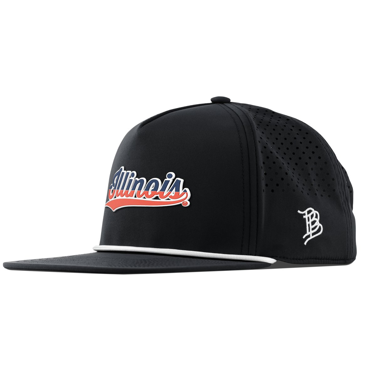 University of Illinois "Illinois Script" Flat 5 Panel Rope – Branded Bills